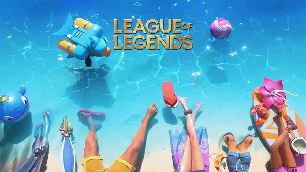 Riot dévoile les nouveaux skins Pool Party en montrant uniquement les ...